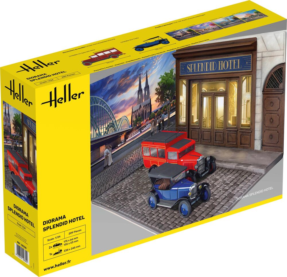 Diorama Splendid Hotel 1/24 – Heller